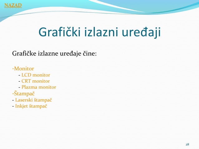 Hardverske komponente PC racunara | PPT