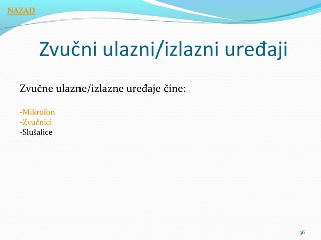 Hardverske komponente PC racunara | PPT