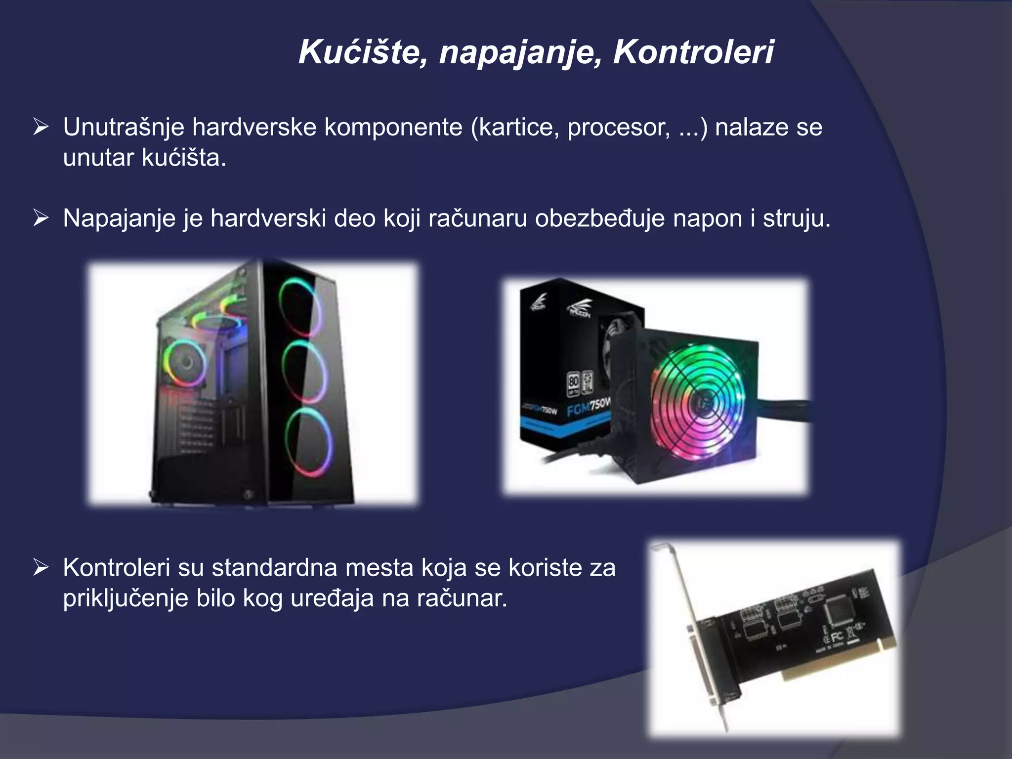 Hardverske komponente | PPTX