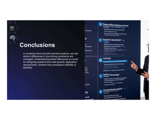 Hard vs Soft Real-Time Systems CSC.354 RTS | PDF