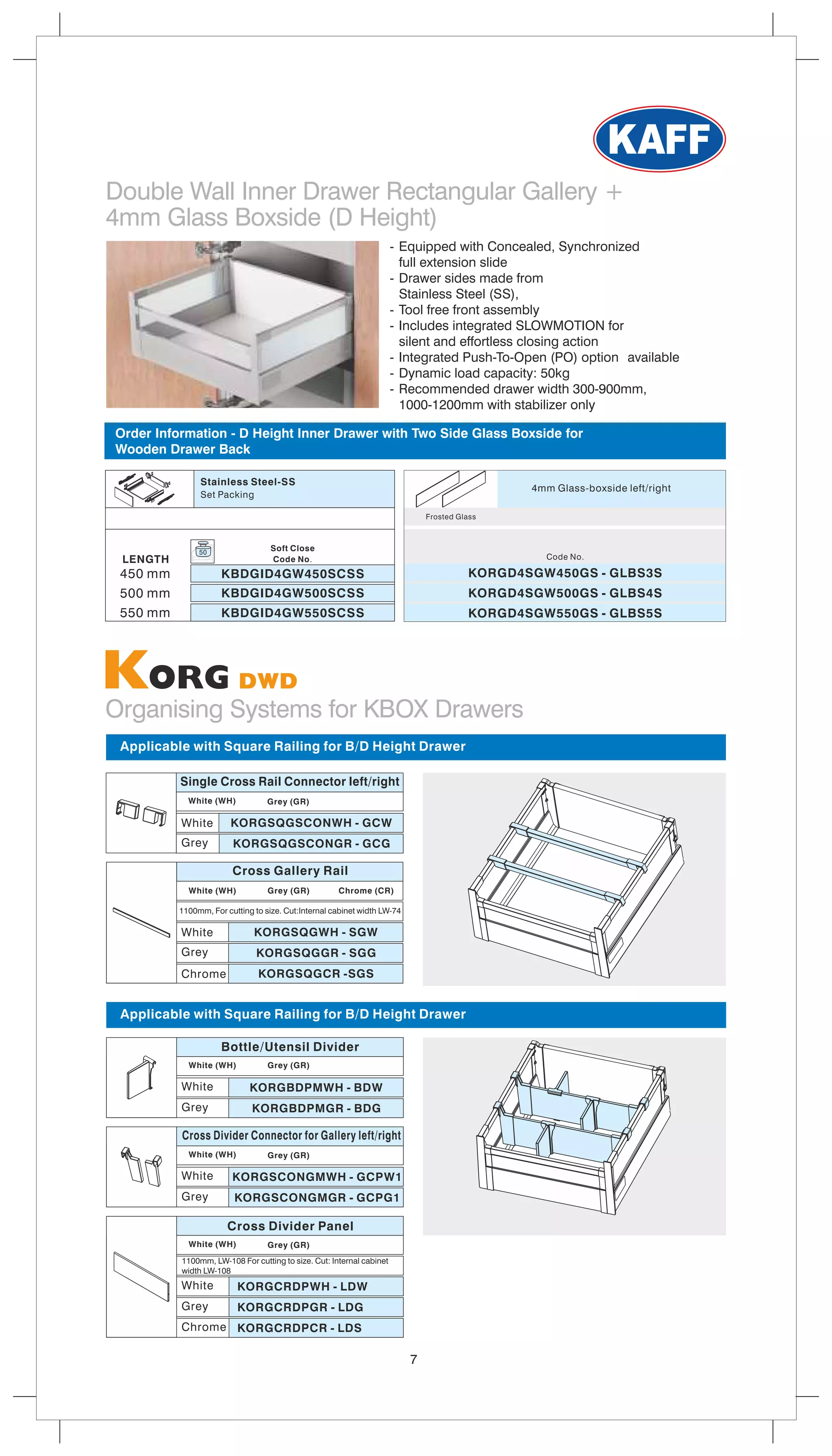 Kaff Hardwar drawer catalog_new_web | PDF