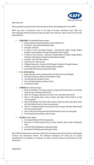 Kaff Hardwar drawer catalog_new_web | PDF
