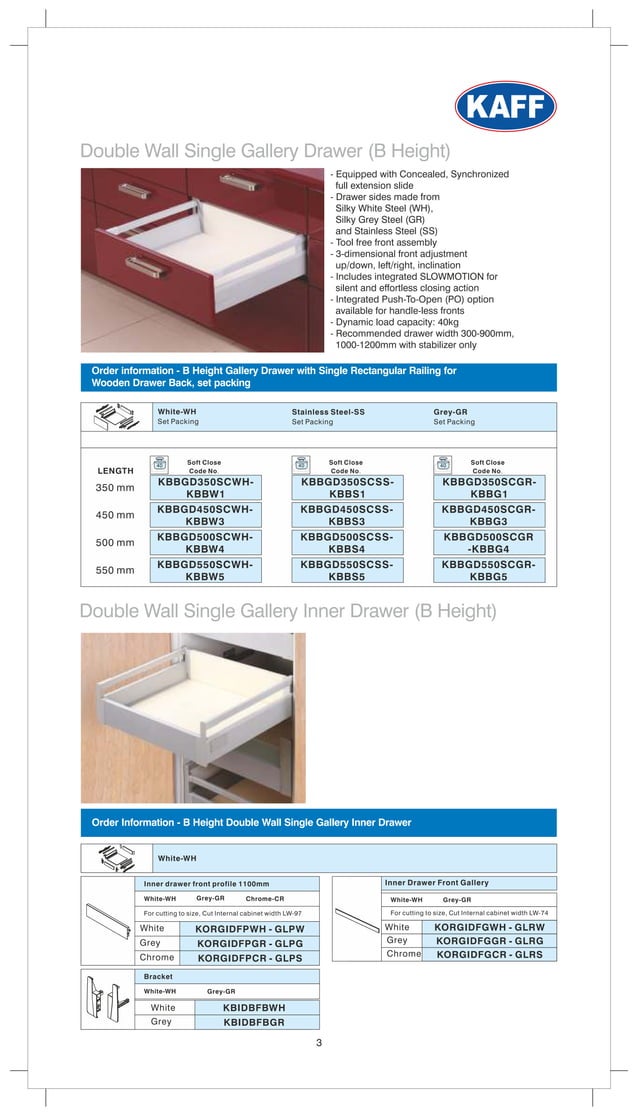 Kaff Hardwar drawer catalog_new_web | PDF