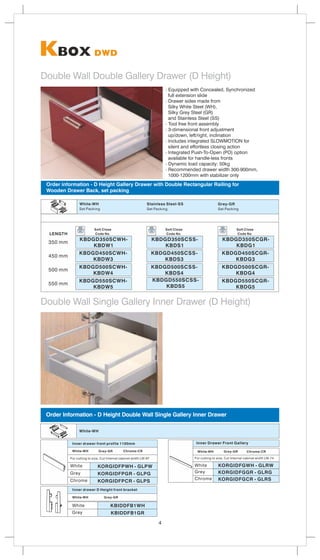 Kaff Hardwar drawer catalog_new_web | PDF