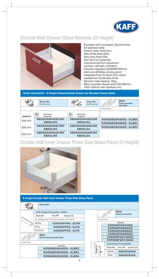 Kaff Hardwar drawer catalog_new_web | PDF