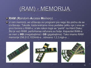 Hardware- Dušan Anđelković- Aleksinac | PPT