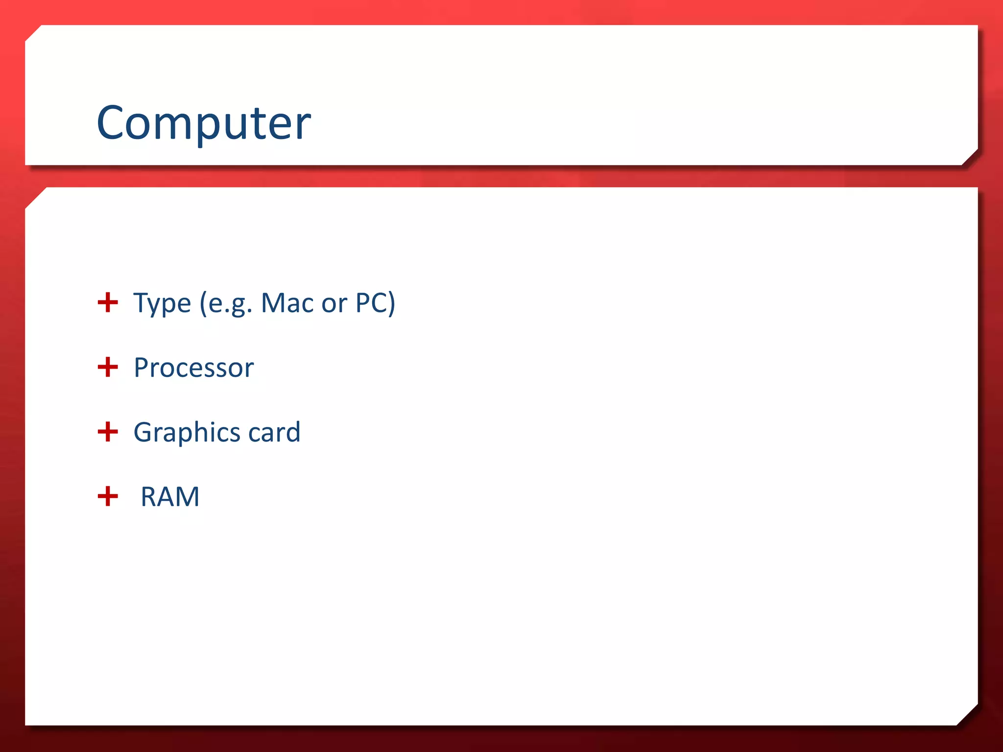 Hardware | PPTX | Computer Peripherals | Computing