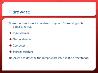 Hardware | PPTX | Computer Peripherals | Computing