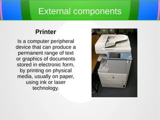 Hardware presentation | PPT