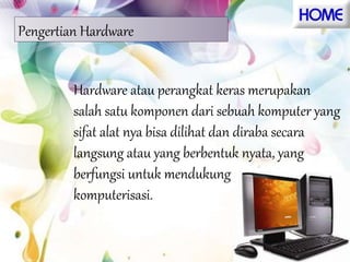 Hardware Input | PPTX