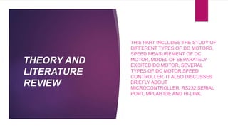 DC MOTOR SPEED CONTROL USING ON-OFF CONTROLLER BY PIC16F877A MICROCONTROLLER | PPT