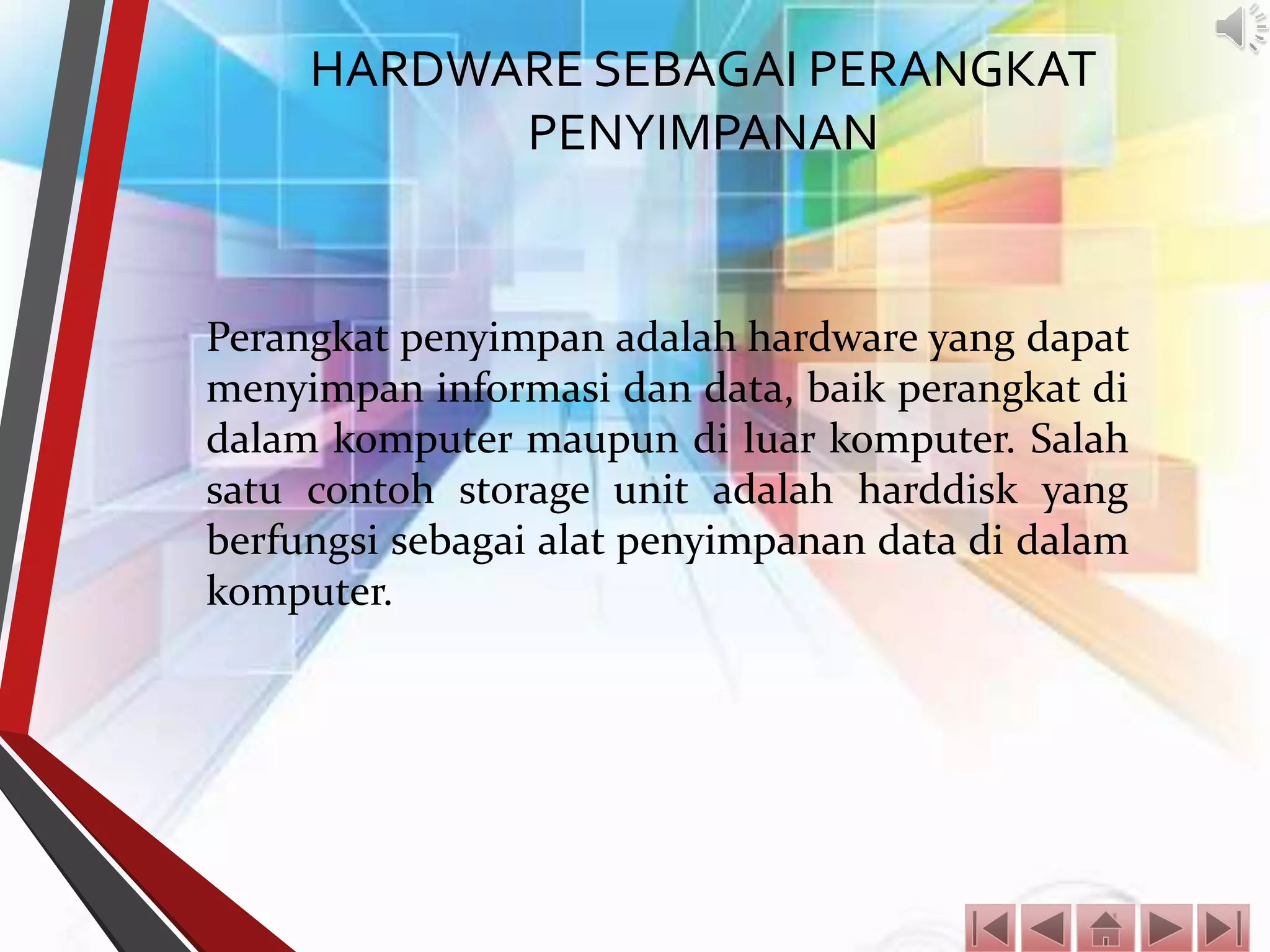 HARDWARE SEBAGAI ALAT INPUT, PROSES, PENYIMPANAN DAN OUTPUT DATA | PPTX