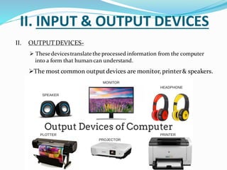 Hardware of computer | System Unit | PDF