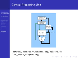 Introduction to Computers - Hardware | PDF