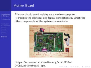 Introduction to Computers - Hardware | PDF