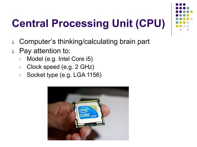 Introduction to Computer Hardware Systems | PPT