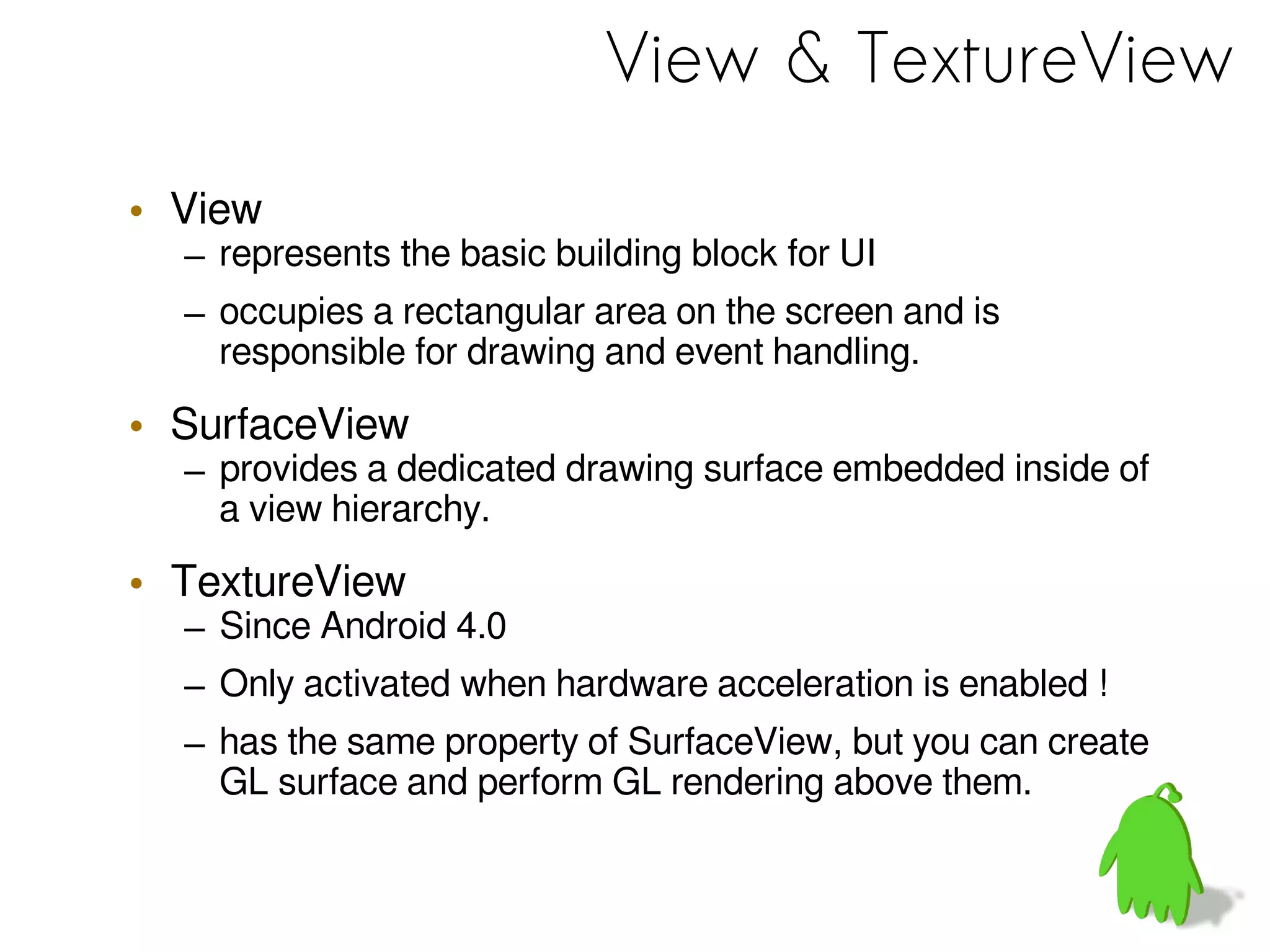 Hardware Accelerated 2D Rendering for Android | PDF