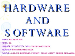 Hardware And Software | PPT