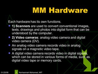 hardware, editing software, authoring tools | PPT