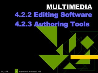hardware, editing software, authoring tools | PPT