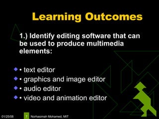 hardware, editing software, authoring tools | PPT