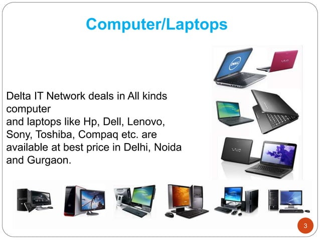 Computer Hardware Networking Solution | Delta IT Network | PPTX