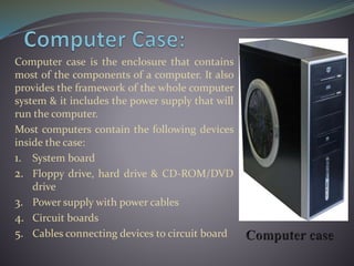 Hardware- the entire parts of a computer | PPTX