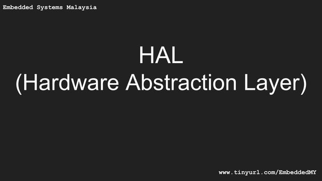 Hardware Abstraction Layer | PDF