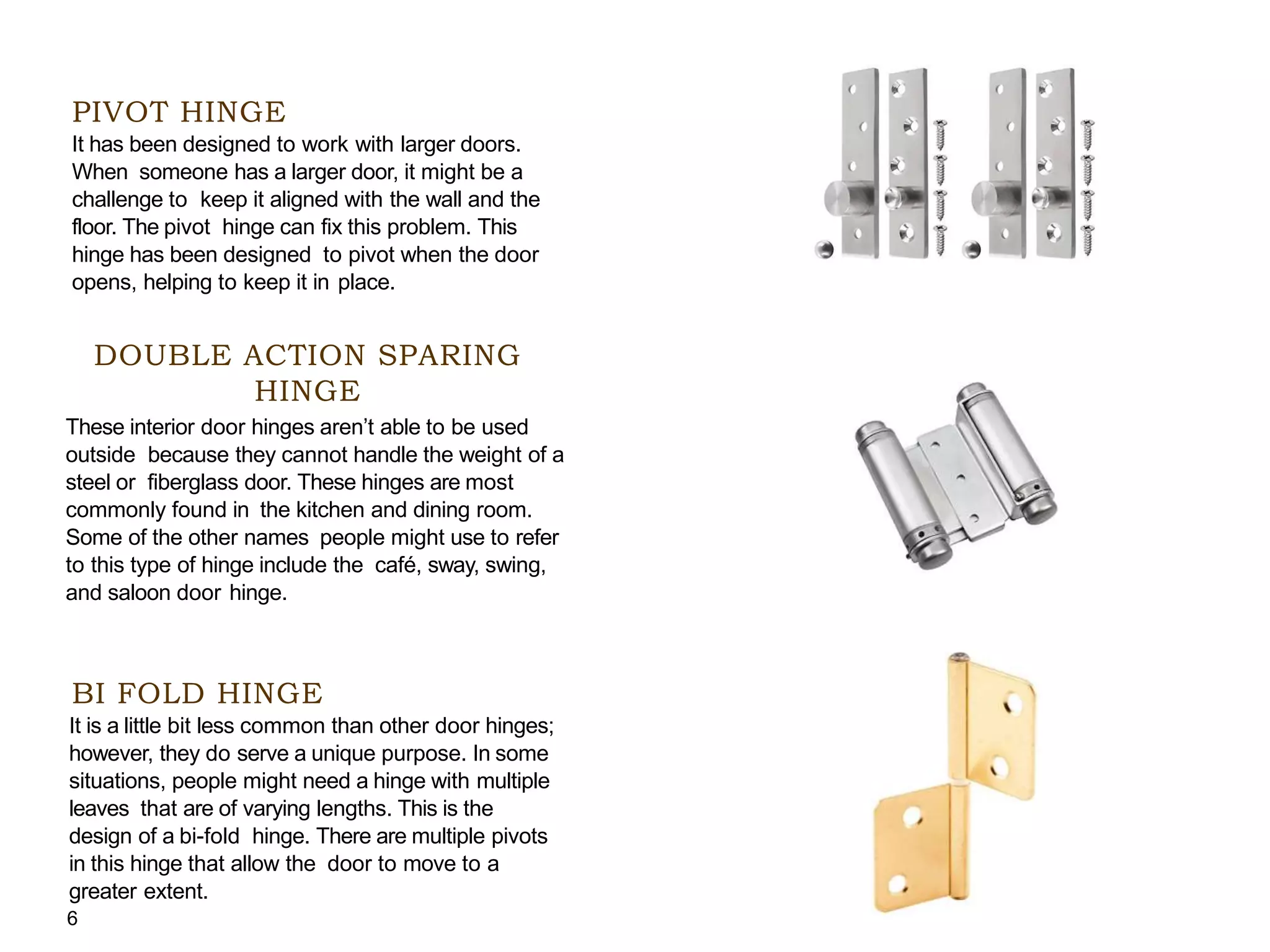 HARDWARE AND ITS APPLICATIONS.pptx | Woodworking | Arts and Crafts