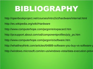 Hardware and software | ODP