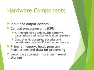 Hardware and software | PPT