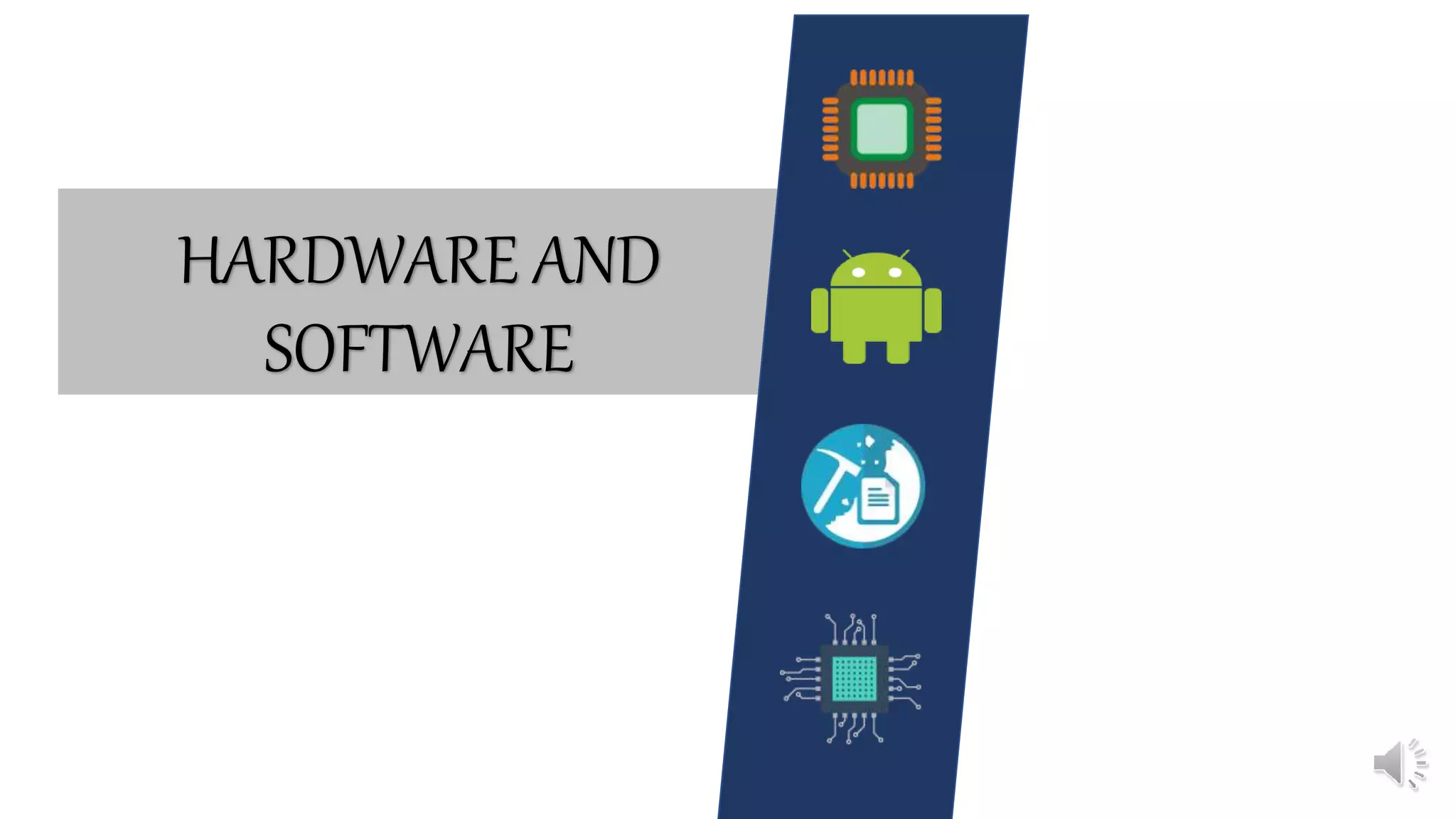 HARDWARE AND SOFTWARE.pptx | Computing | Technology & Computing