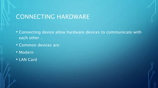 HARDWARE AND SOFTWARE.pptx | Data Storage and Warehousing | Computing