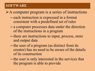 Hardware and Software in computer business | PPTX