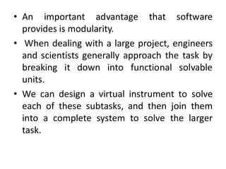 Hardware and Software in Virtual Instrumentation,VI for Test ...