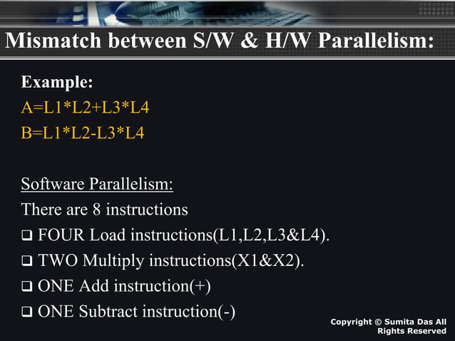 Hardware and software parallelism | PPTX