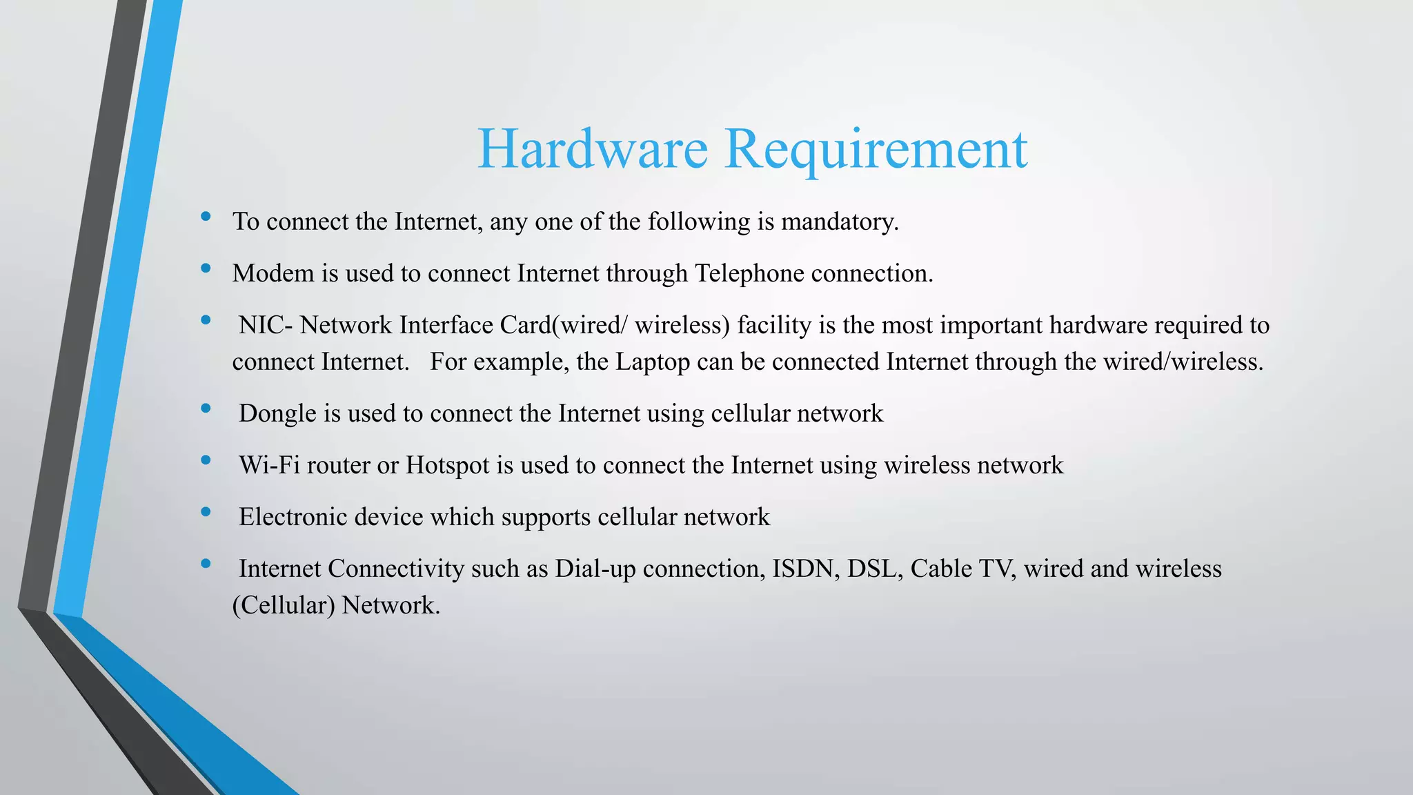 Hardware and Software requirements for Internet 2.pptx