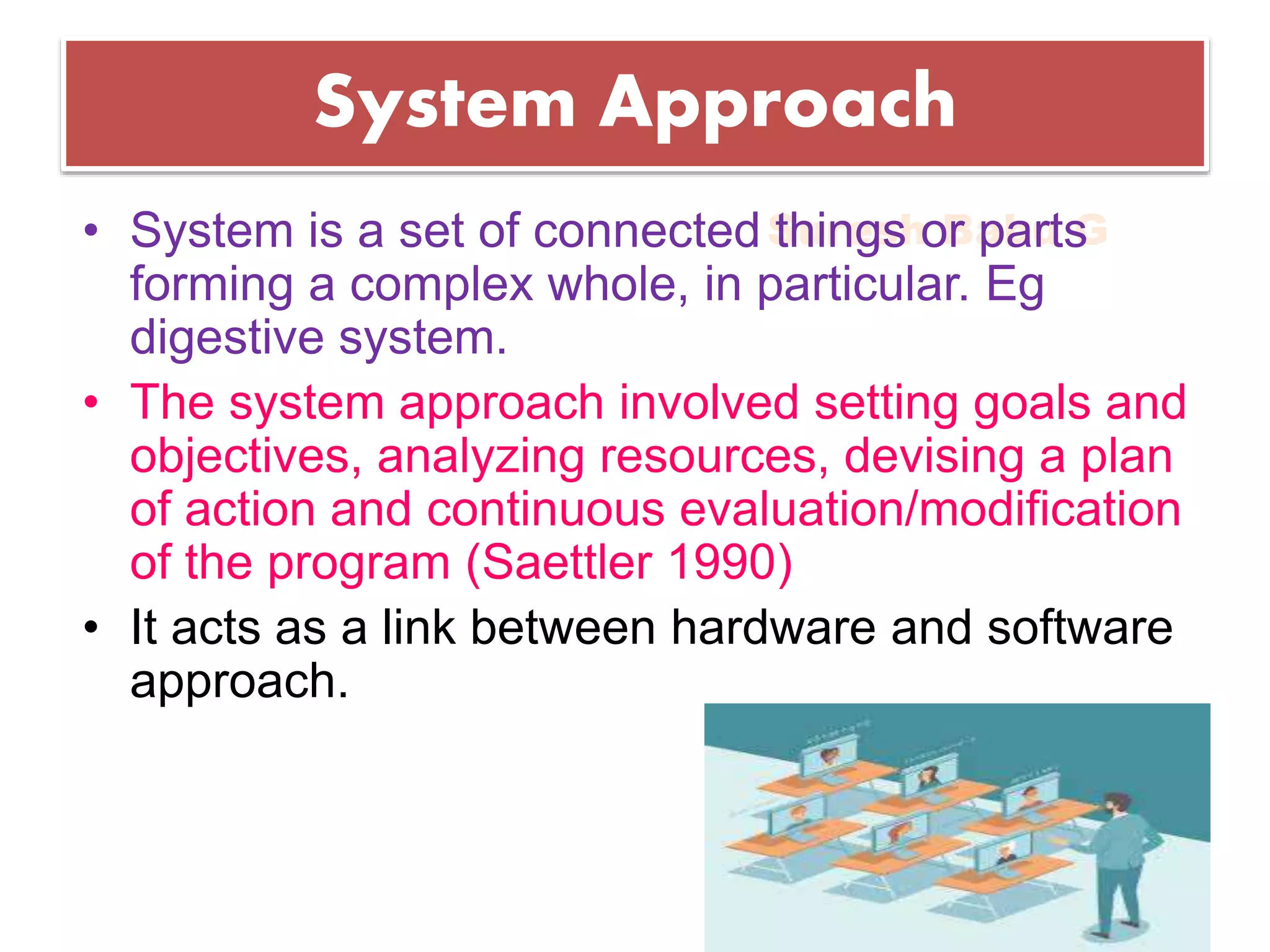 Approaches of Educational Technology-Hardware, Software and Systems ...