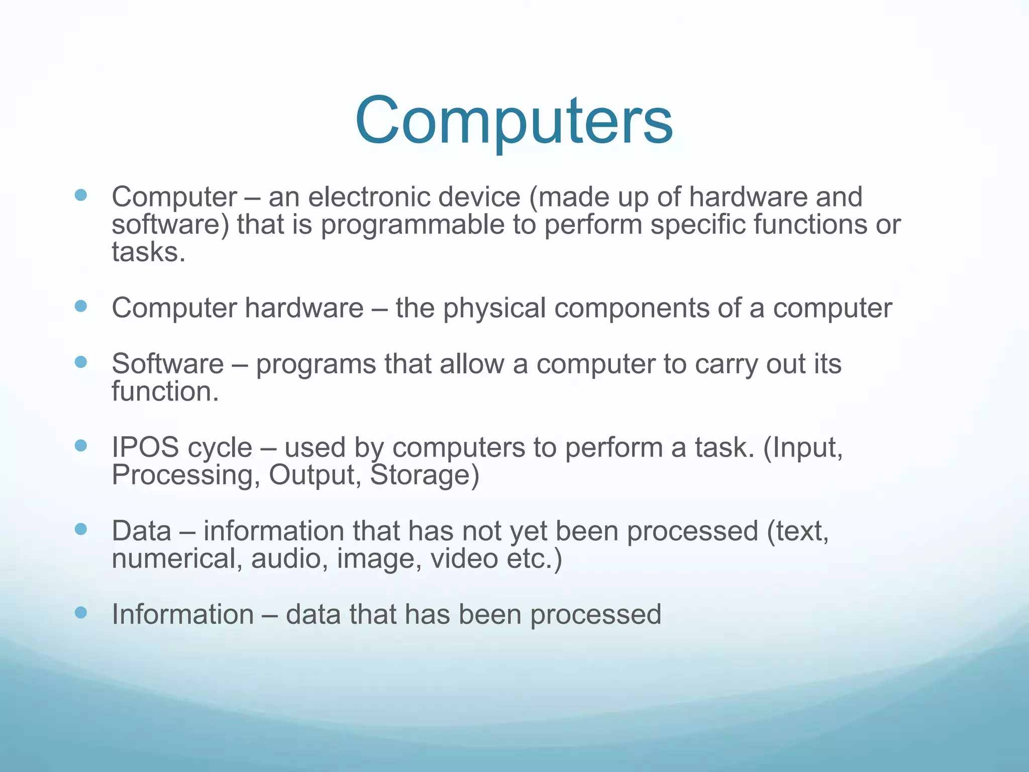 Hardware and systems technology | PPT