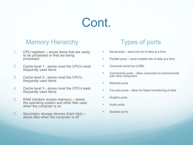 Hardware and systems technology | PPT