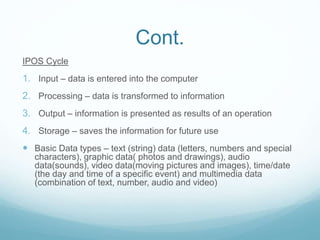 Hardware and systems technology | PPT