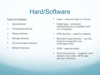 Hardware and systems technology | PPT