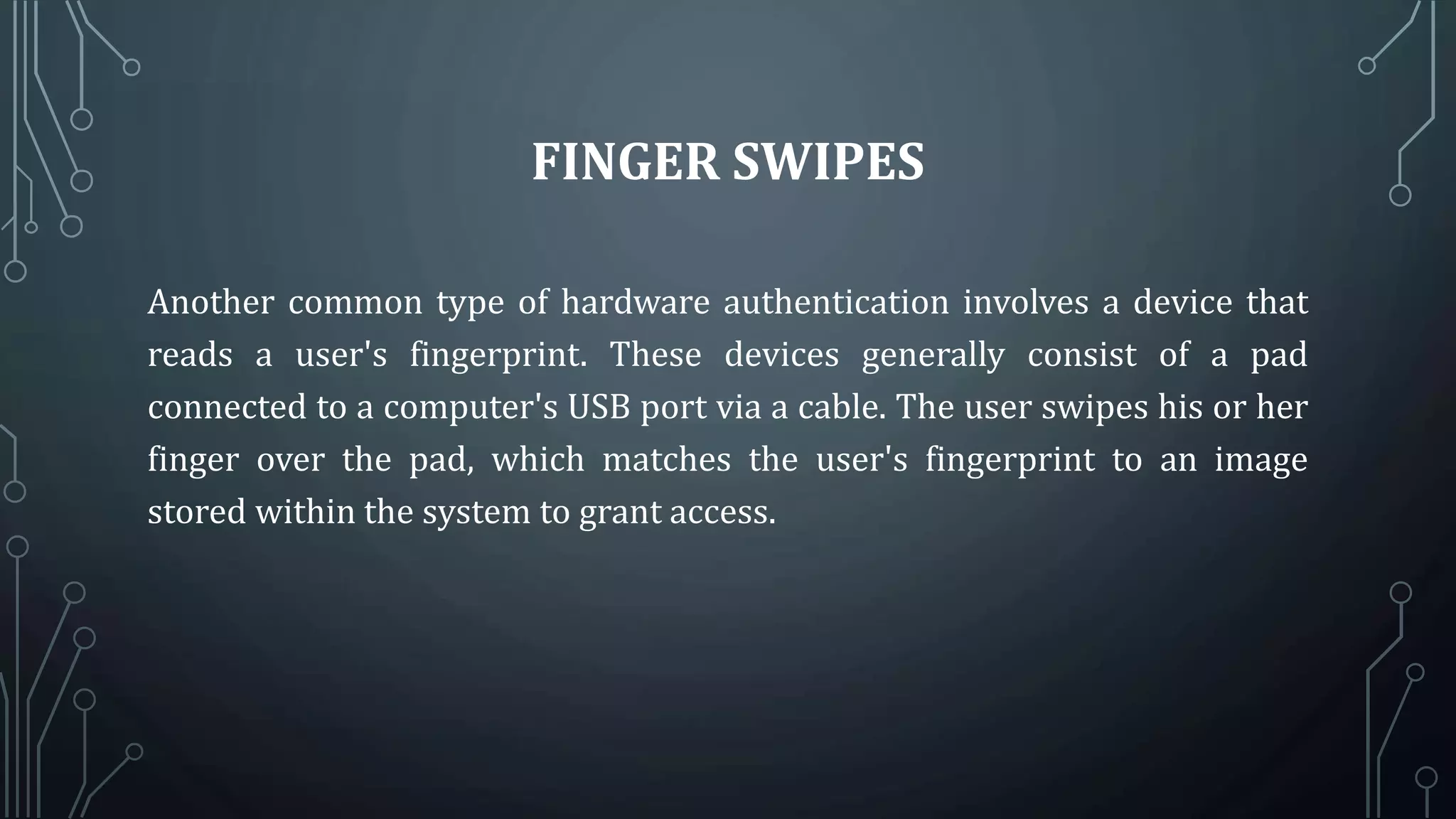 Hardware Authentication | PPT