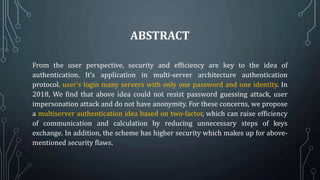 Hardware Authentication | PPT