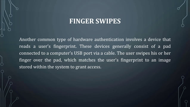 Hardware Authentication | PPT
