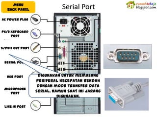 Hardware back panel-port | PPTX