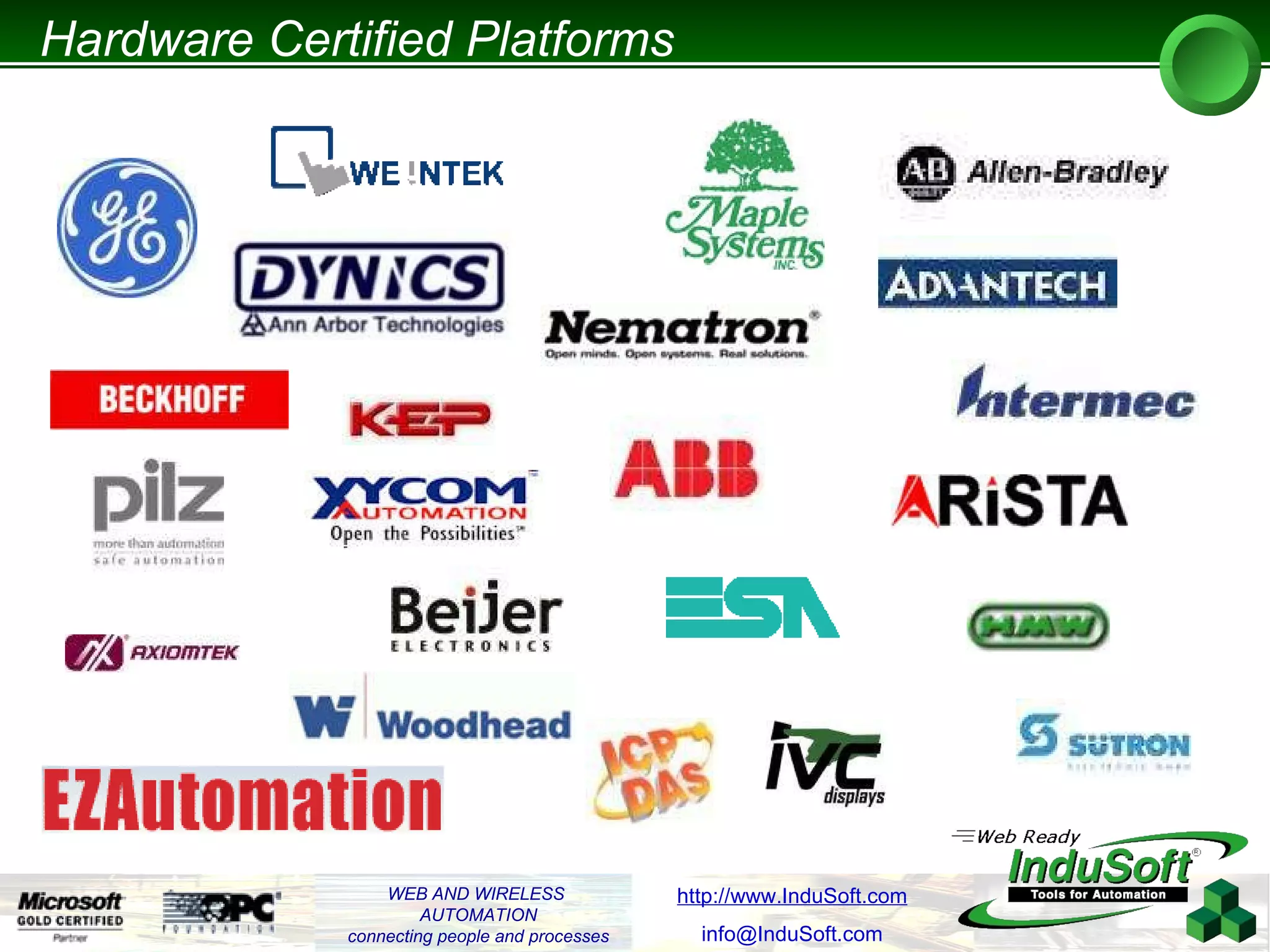 InduSoft Hardware Certification | PPT