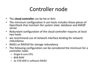 Hardware considerations for different node types | PPTX