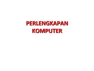 pengenalan hardware komputer dan fungsinya | PPT