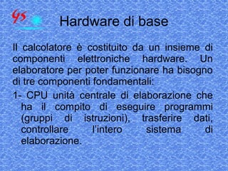Hardware e software | ODP
